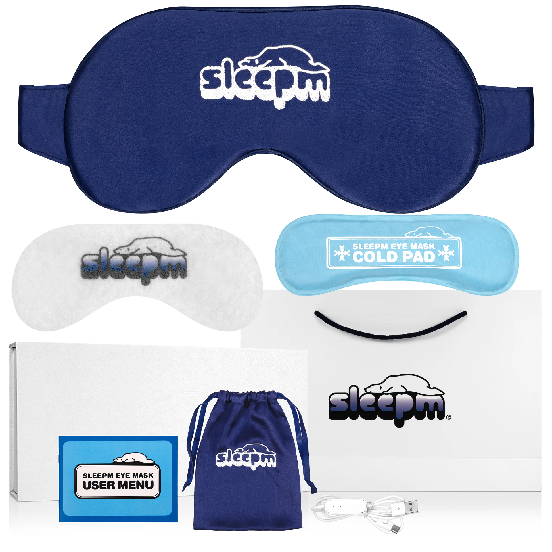 Sleepm Eye Mask – Sleepm BioCrystal Mattress